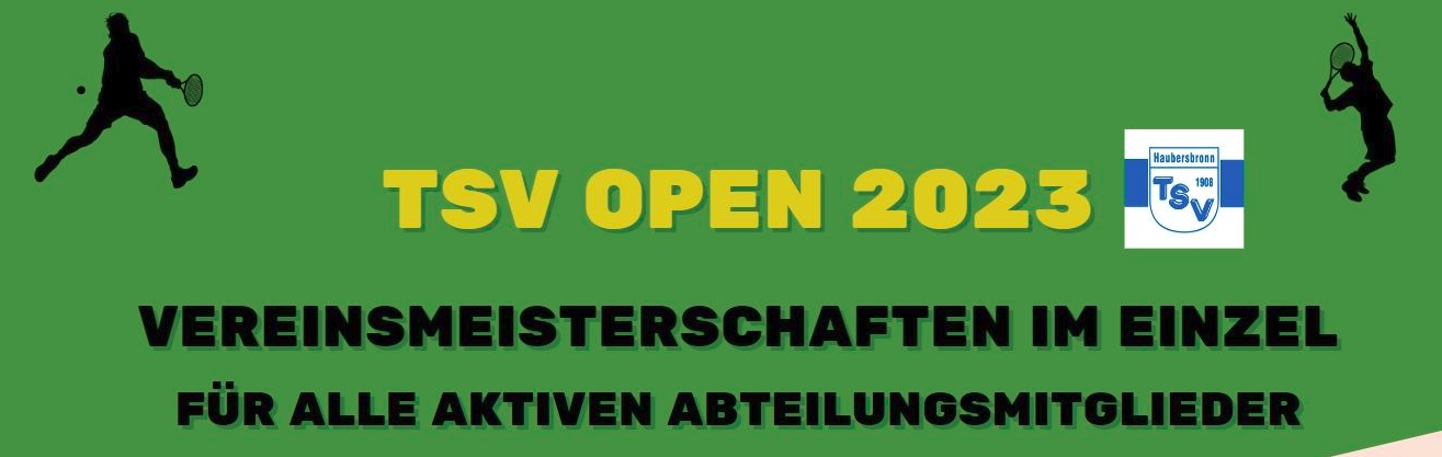 TSV OPEN 2023 - Tennis Haubersbronn